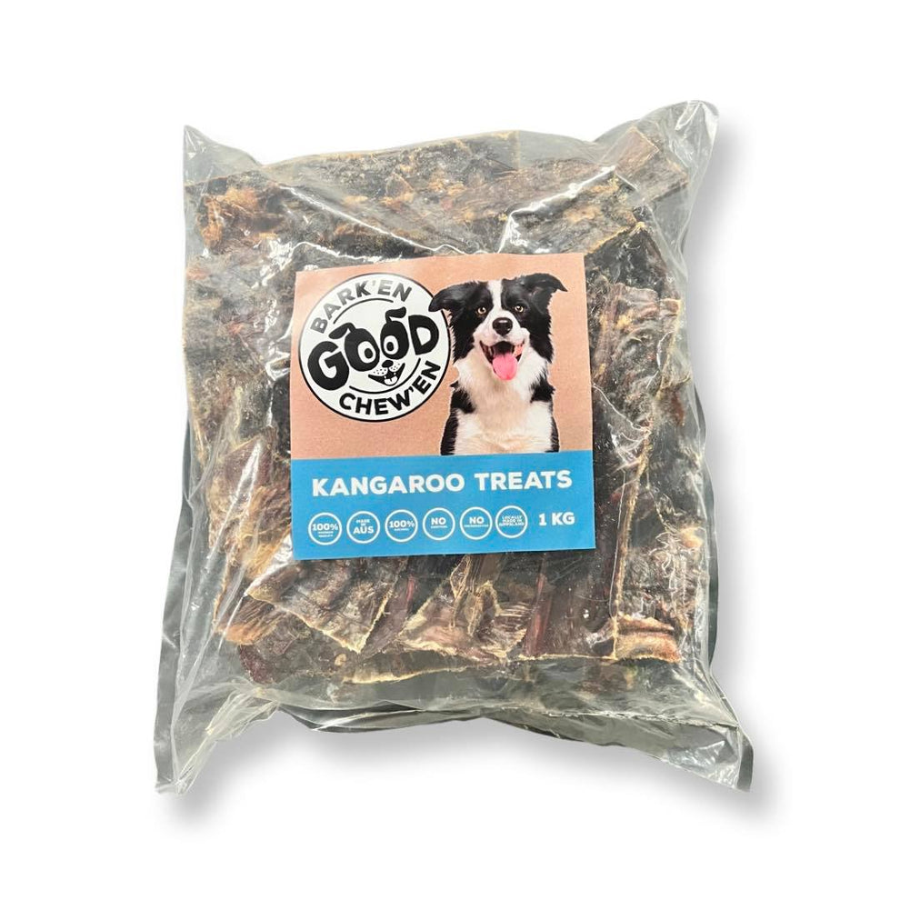 Kangaroo Treats 1kg – barkengoodchewen